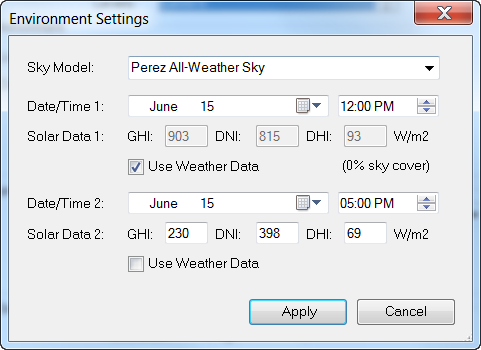 Custom Illuminance Studies (Single point in time) · Insight Lighting ...