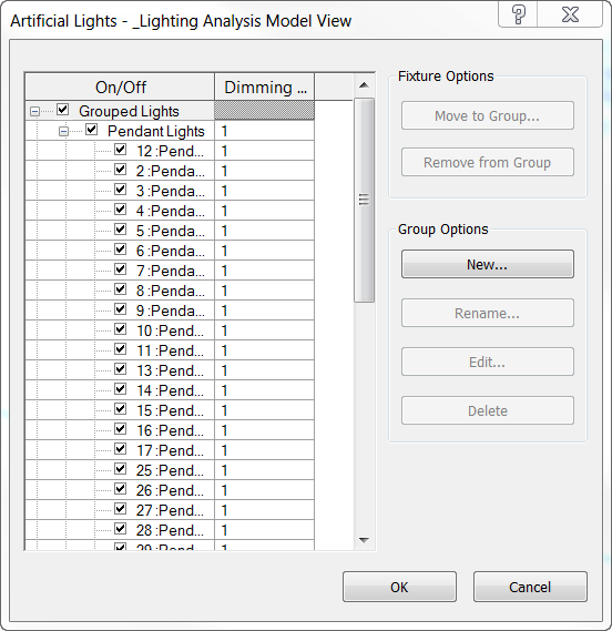 Including Electric Lighting · Insight Lighting Analysis Help