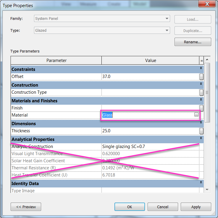 Transparent Materials · Insight Lighting Analysis Help